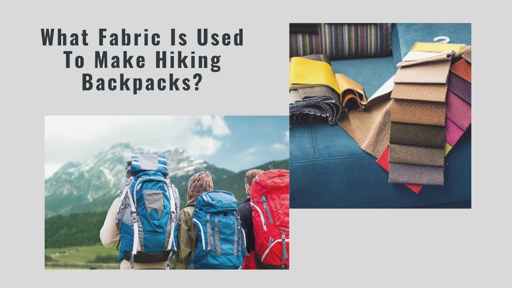 What Fabric Is Used To Make Hiking Backpacks? - Ziversy - The Best ...